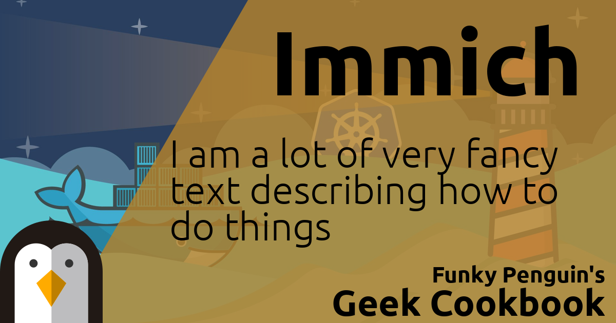 Run Immich in Docker Swarm |・∀・